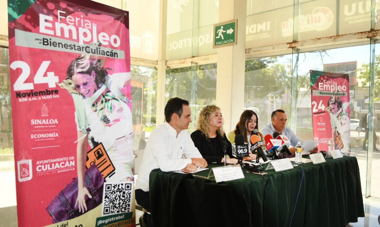 ANUNCIAN FERIA DE EMPLEO PARA EL BIENESTAR DE CULIACÁN PARA EL PRÓXIMO JUEVES 24 DE NOVIEMBRE ...