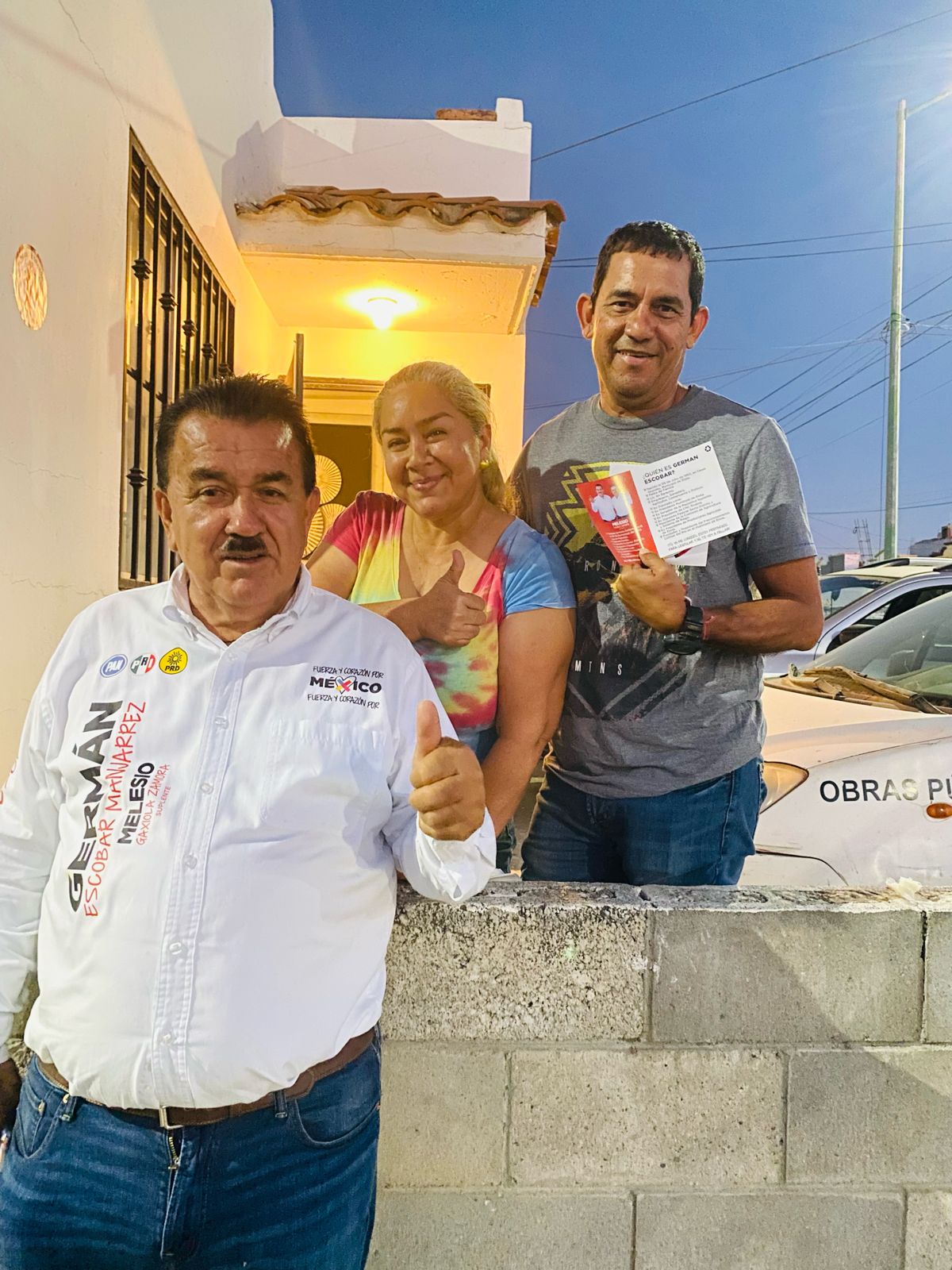 MAZATLECOS BRINDAN SU APOYO A GERMÁN ESCOBAR PARA QUE LLEGUE AL ...