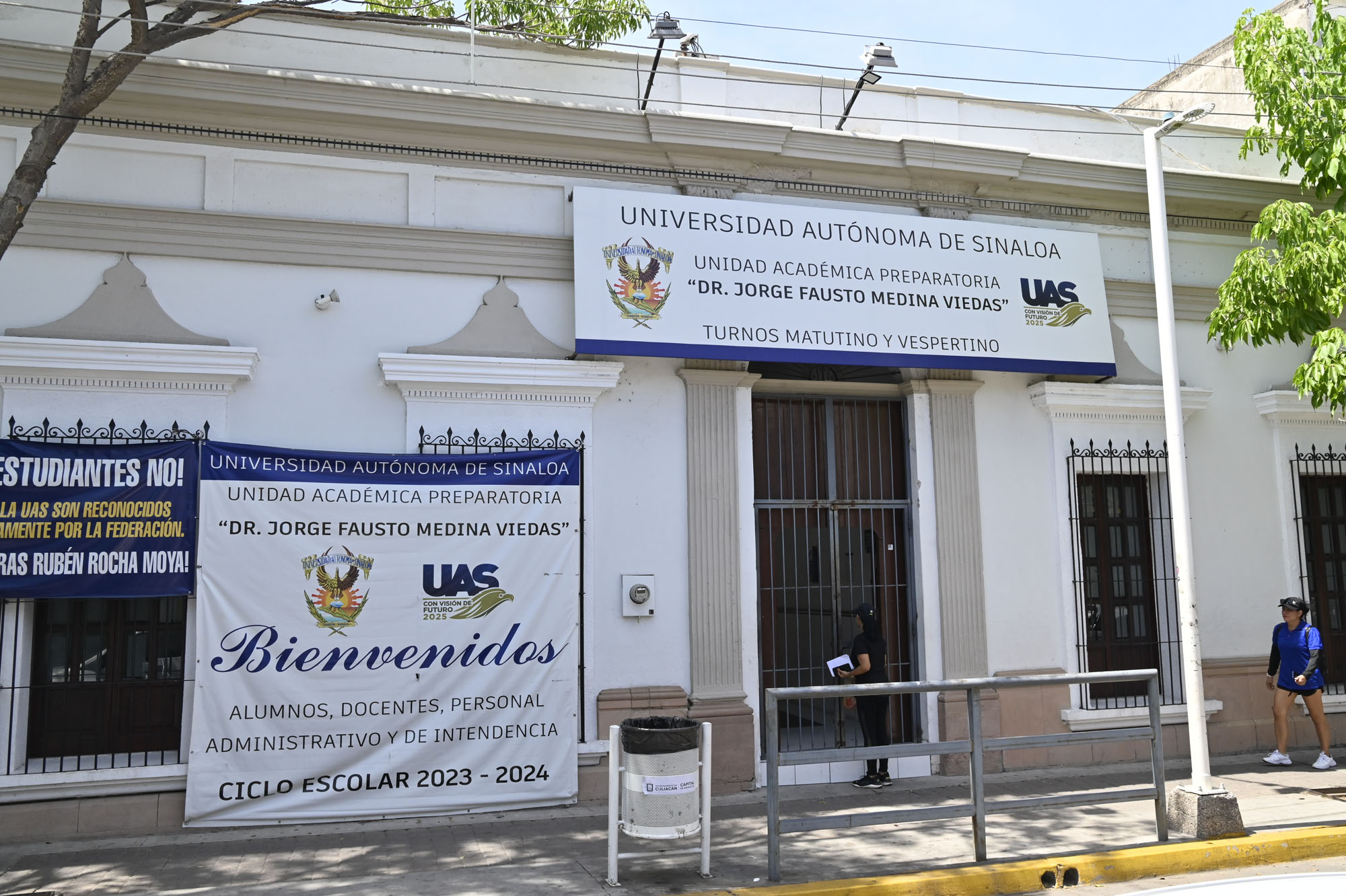 LA PREPARATORIA DR. JORGE FAUSTO MEDINA VIEDAS DE LA UAS, UBICADA EN EL ...